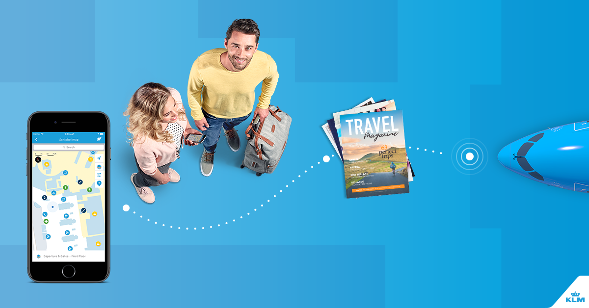 KLM’s Schiphol Airport Map – our latest mobile service for passengers