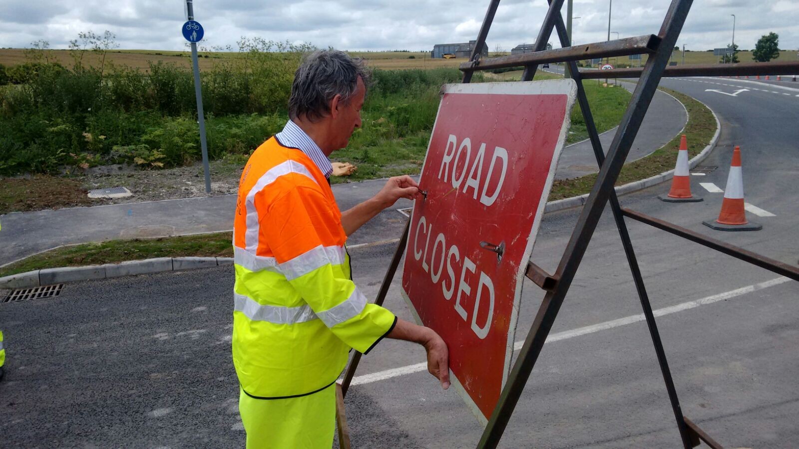 Newly revamped Hagbourne Hill road opens after £6m scheme