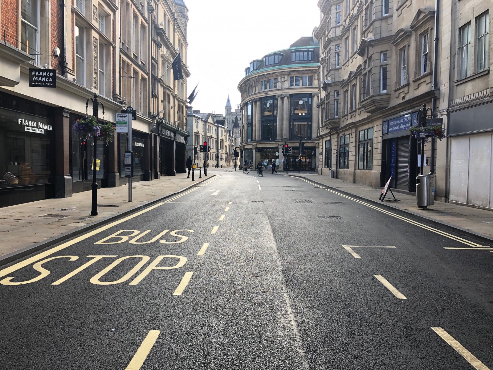 Oxford's George Street resurfaced