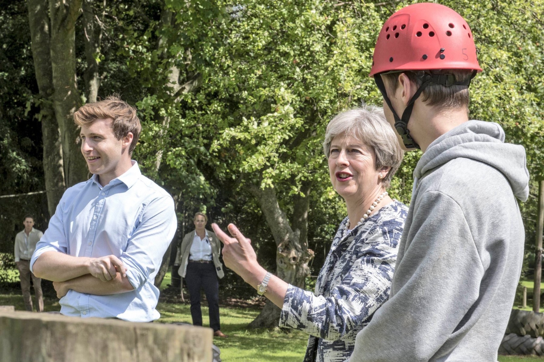 Michael Lynas (CEO of the NCS) and the Prime Minister, The Rt Hon ...