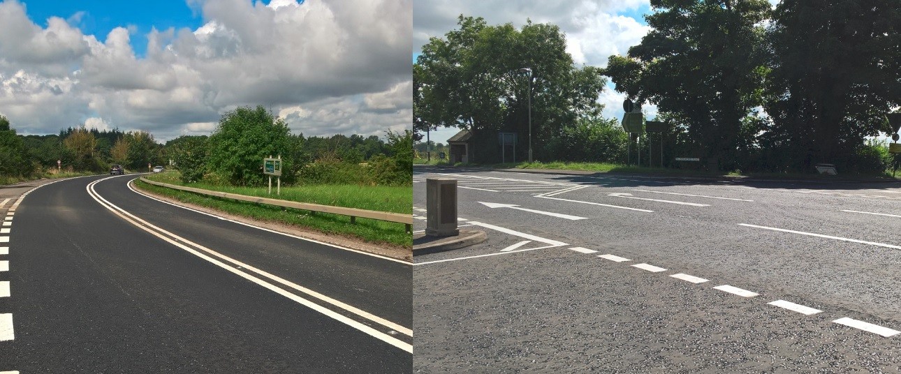 A420 roads get safety treatment