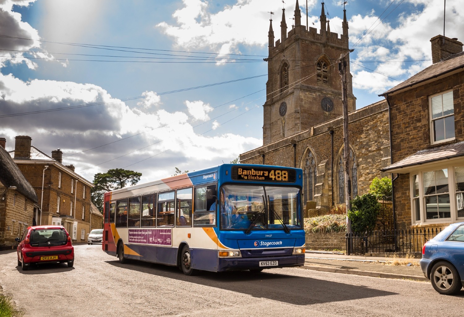 Improved Bus Services Launched With County Council Support In Banbury Improved Bus Services Launched With County Council Support In Banbury