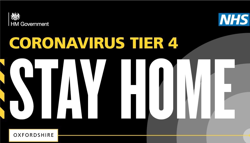 Oxfordshire joins neighbours in tier 4, with people told to stay at home