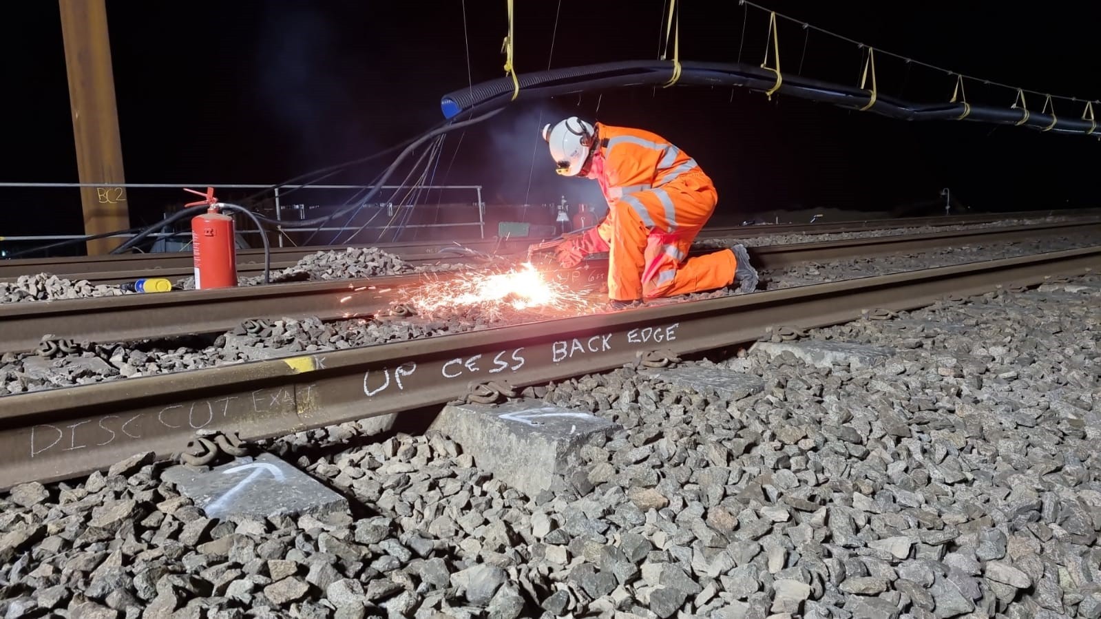 See the video as railway underbridges installed in four-day operation