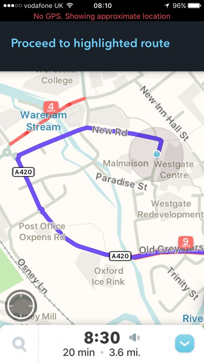 Travel app can show better Waze to go