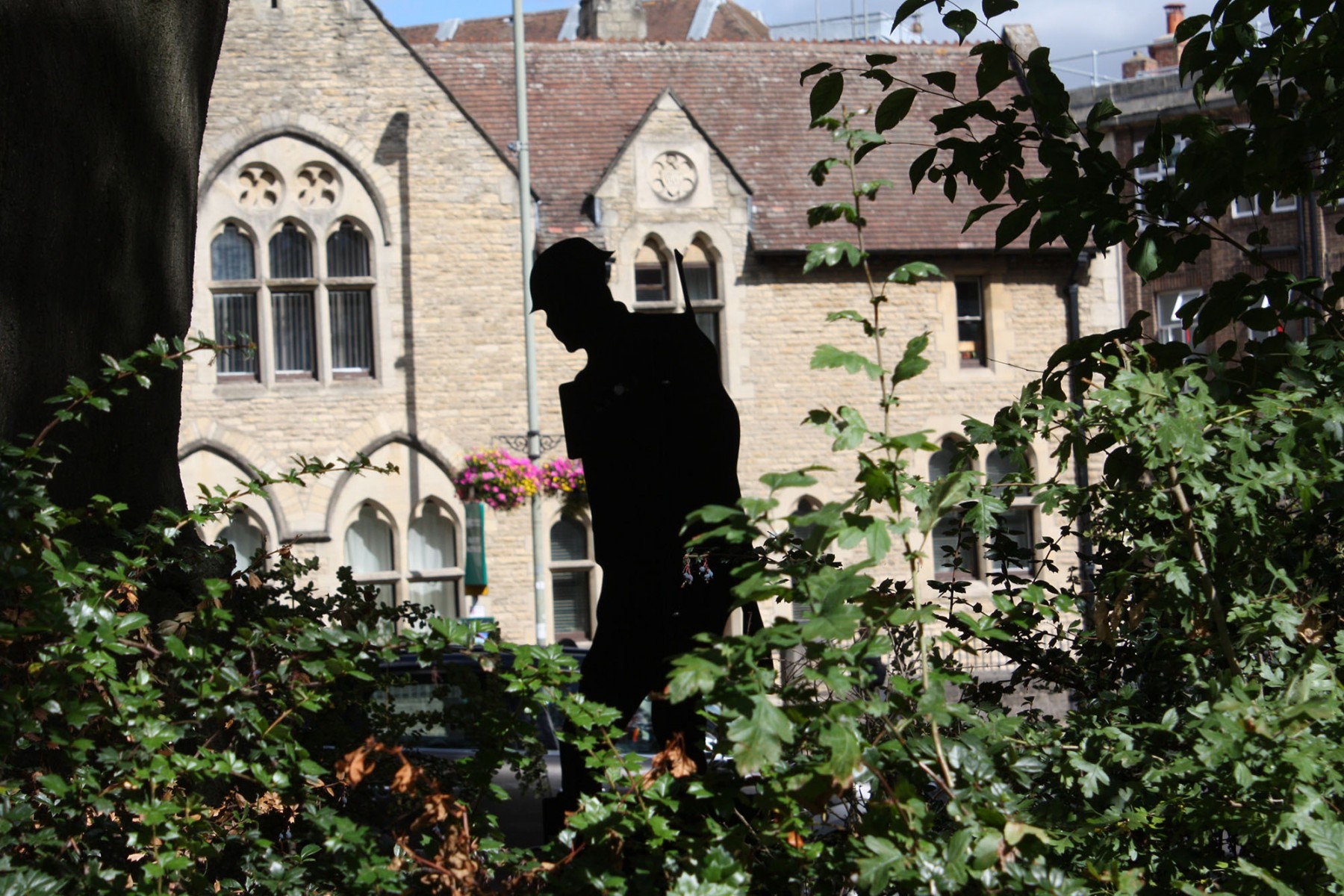 Silent soldier unveiled outside County Hall
