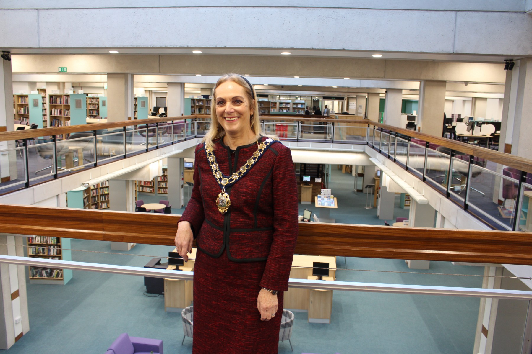 Zoé completes her year as Council Chairman after defeating cancer