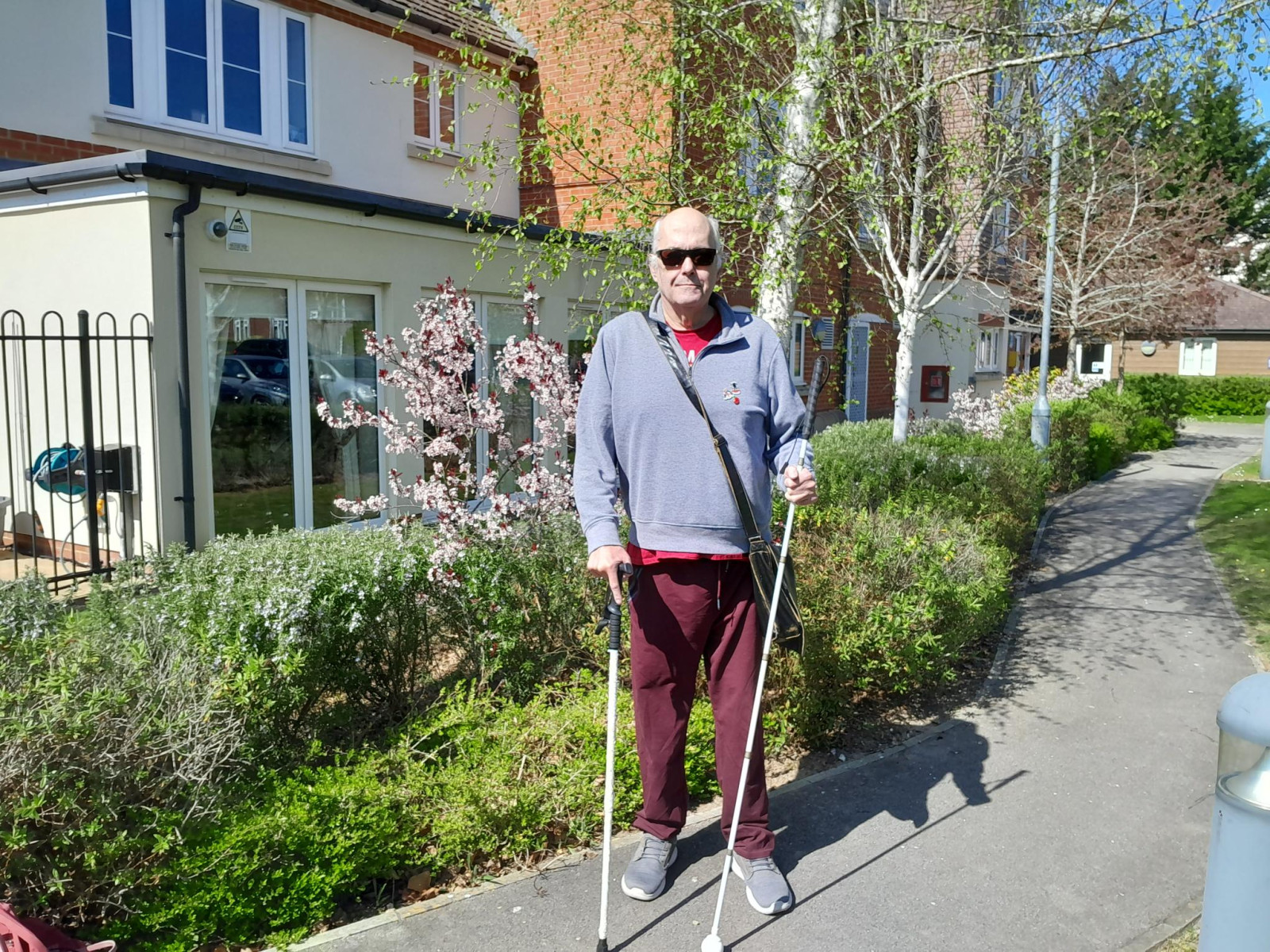 Ray’s walking his way back to independence