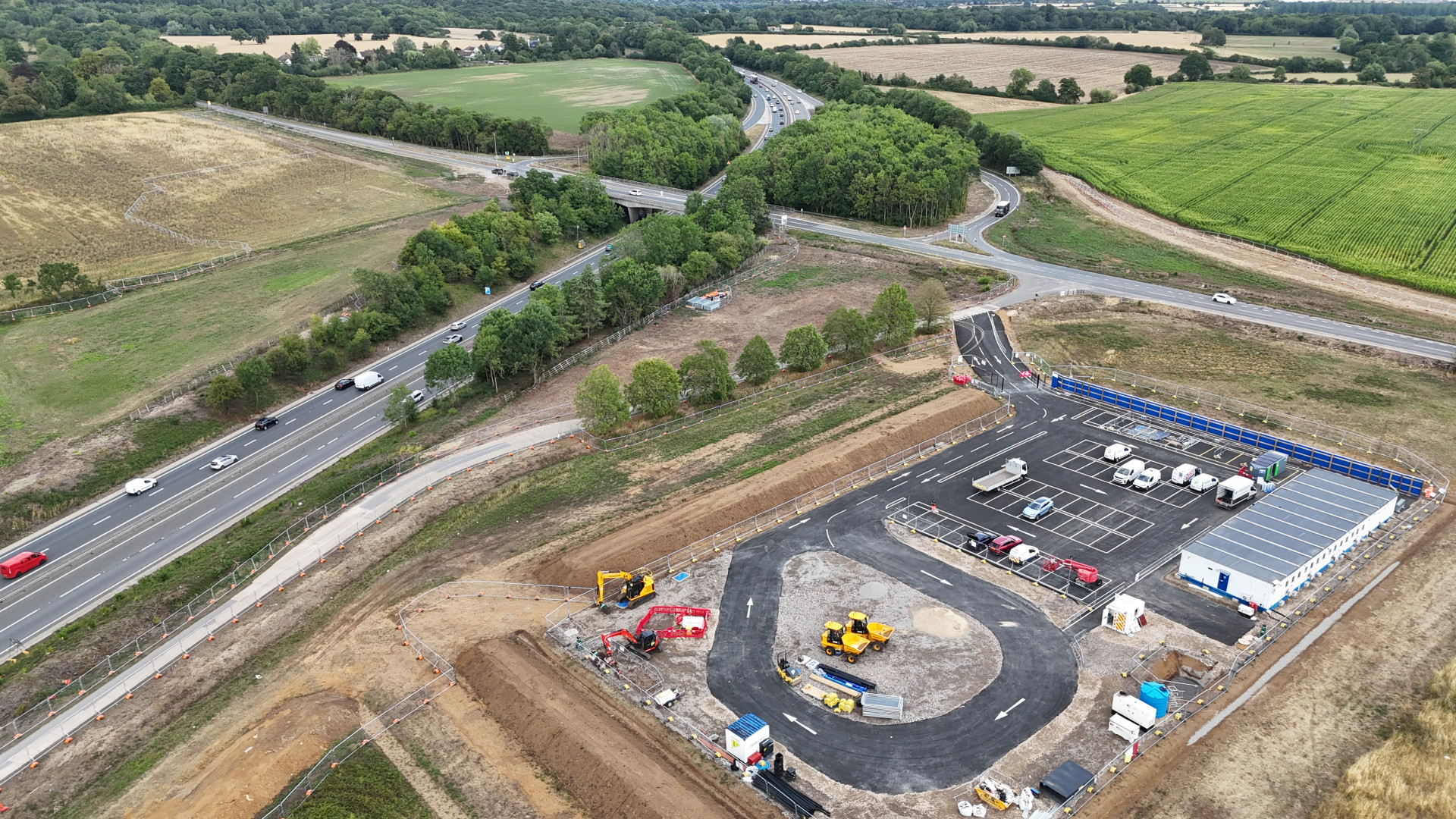 Construction work begins on Lodge Hill junction improvements