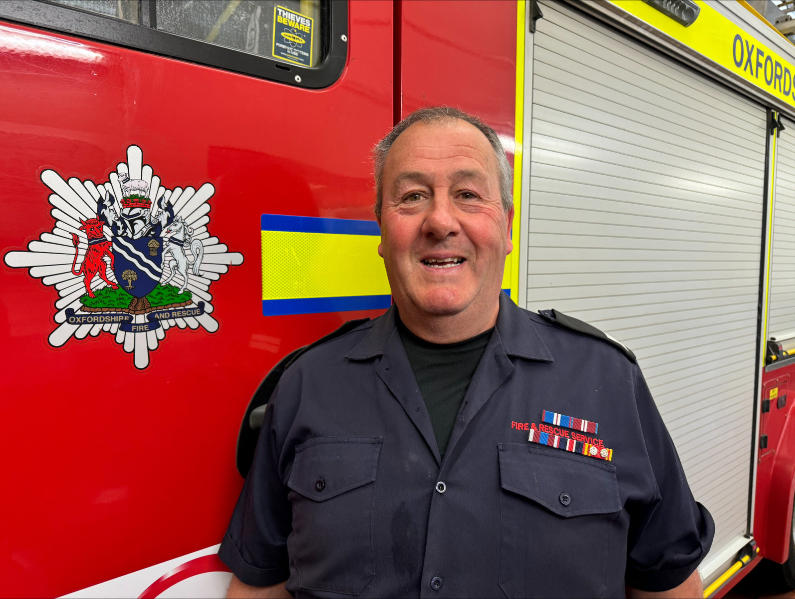 Burford firefighter awarded British Empire Medal