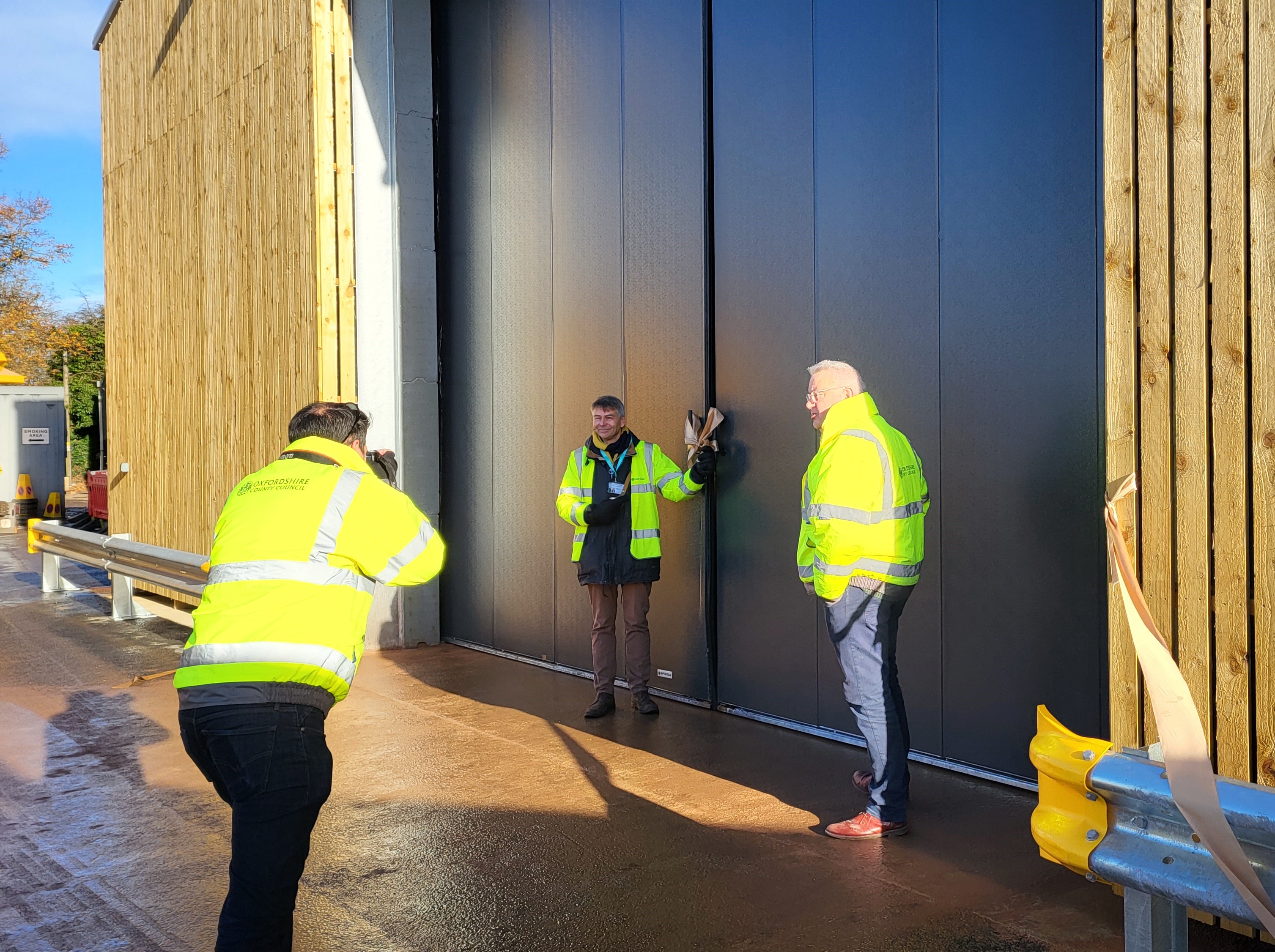 Oxfordshire gets set for winter with new salt barn and fleet of gritters