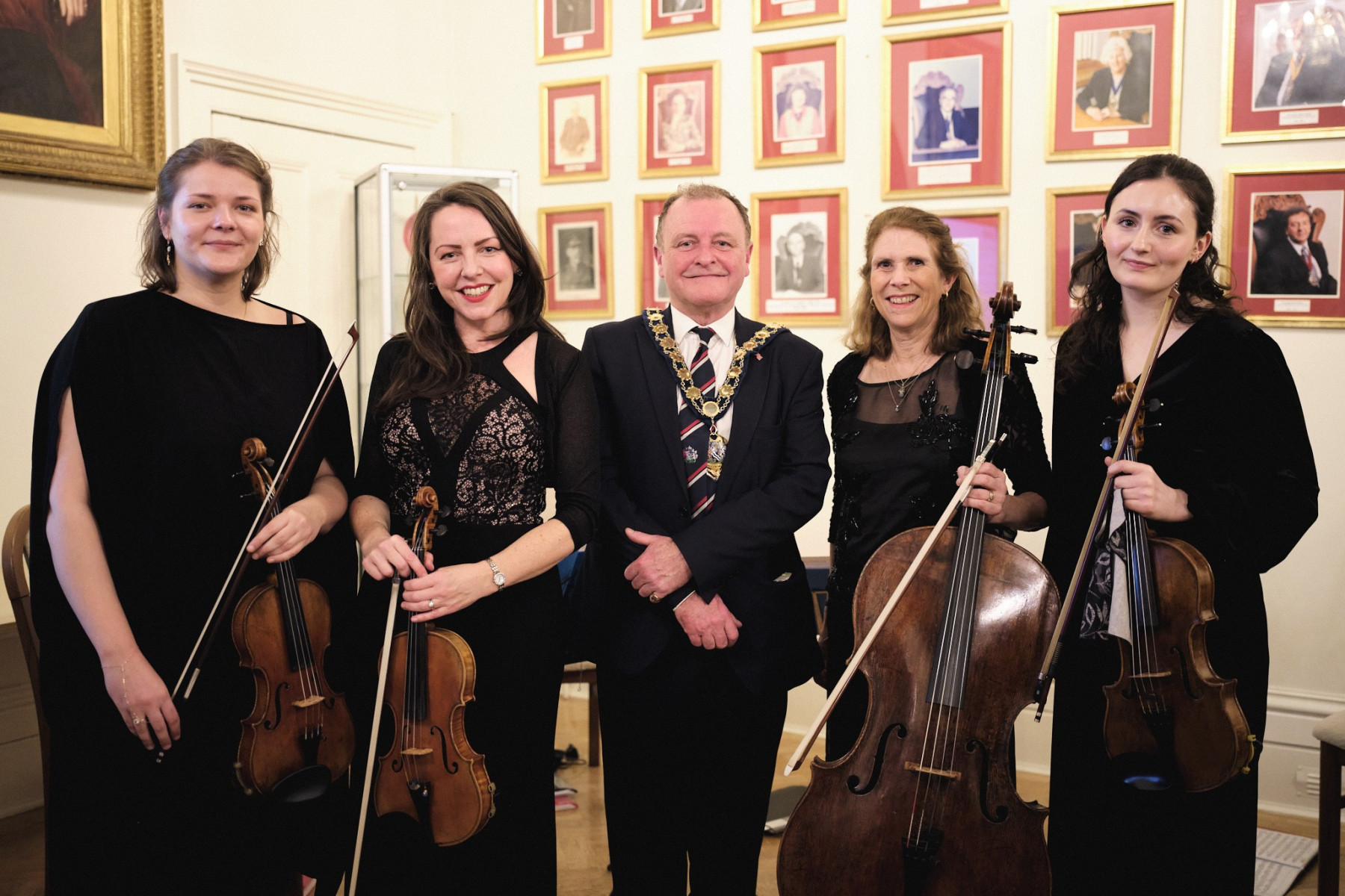 Charities benefit after county council chair’s annual civic event