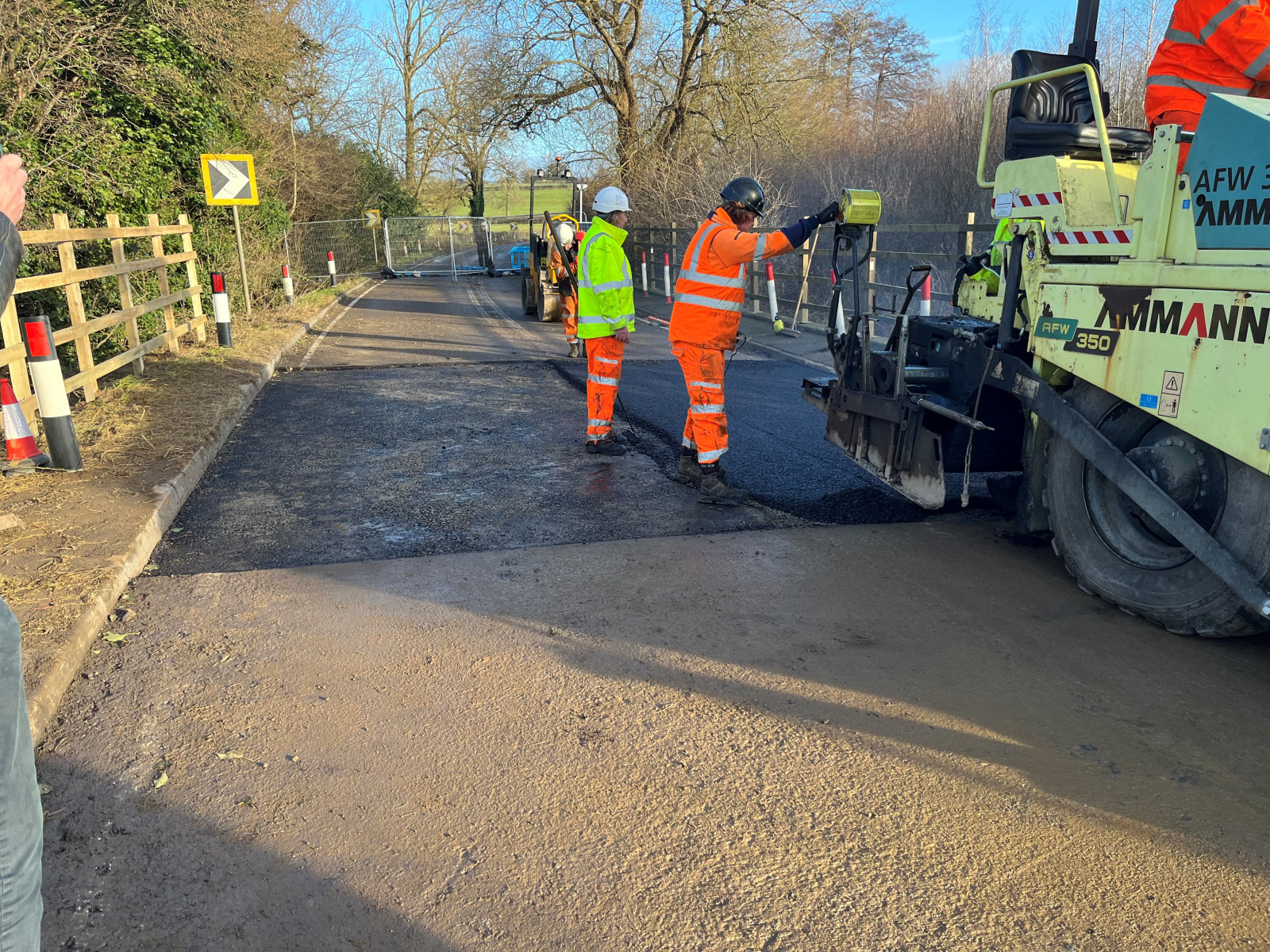 A361 reopens after emergency repairs completed on sinkhole near Wardington
