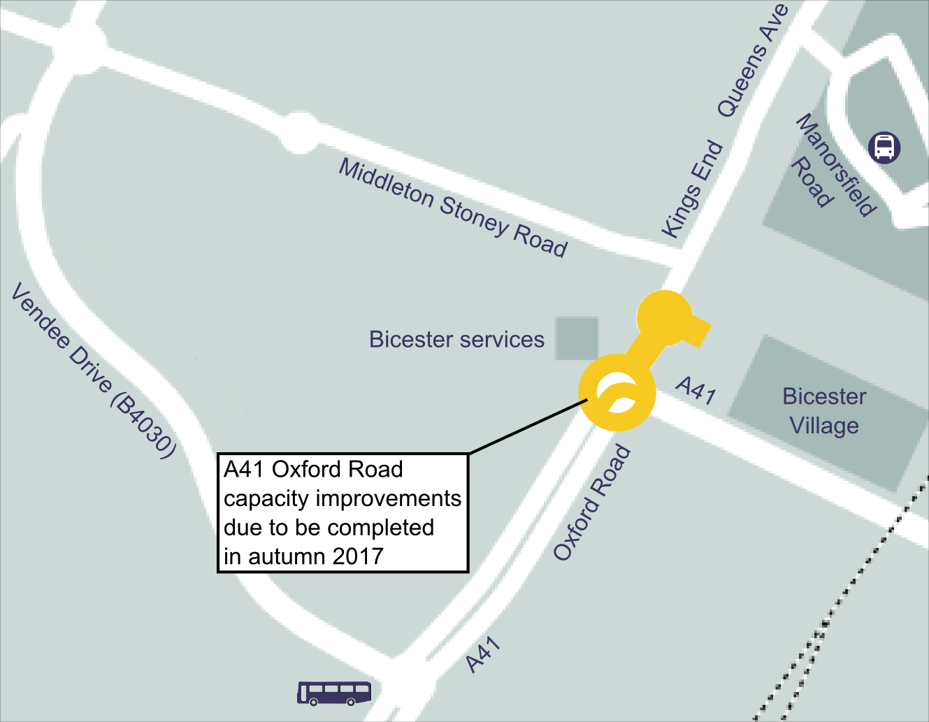 Progress continues on A41 improvements