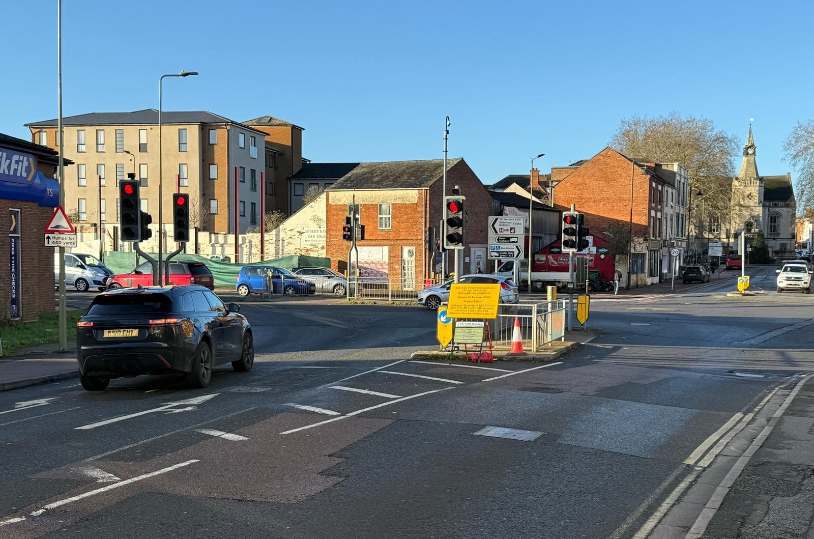 Construction starts on project to improve bus journeys in Banbury