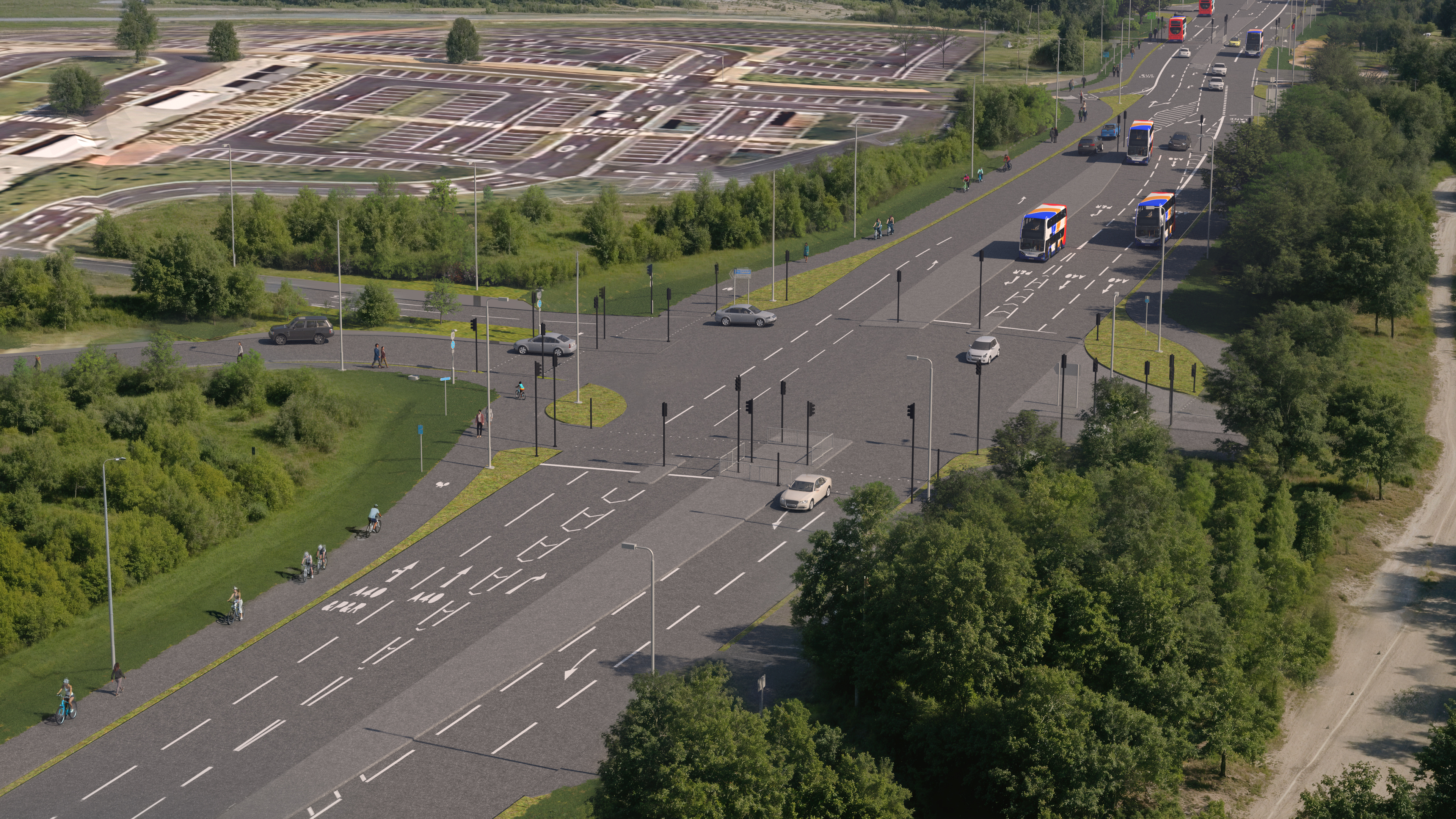Major project to improve travel along A40 gets planning approval