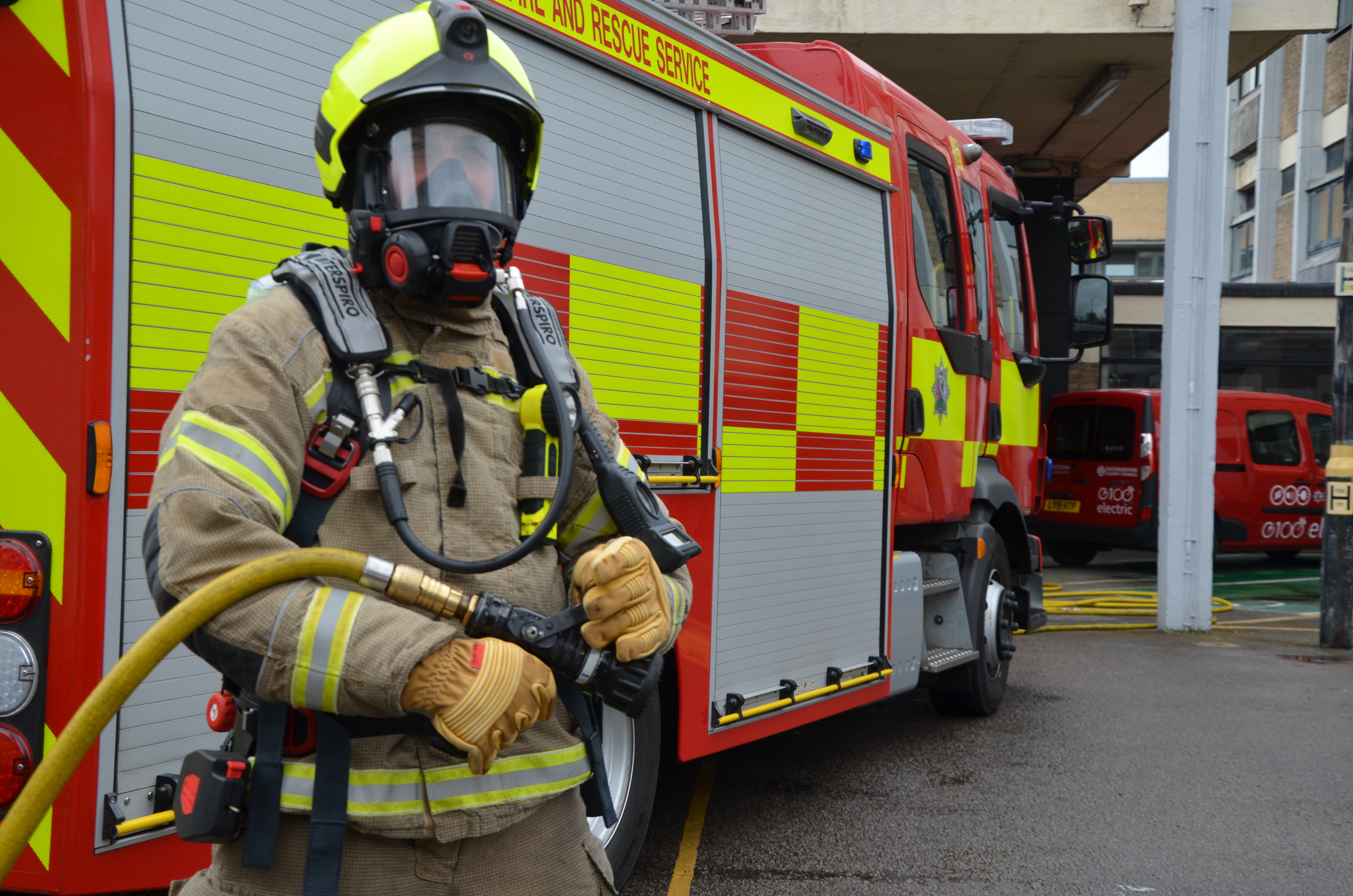 New firefighting breathing equipment in use across Oxfordshire and the ...