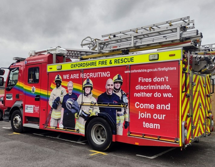Firefighters to celebrate Oxford Pride’s 20th anniversary