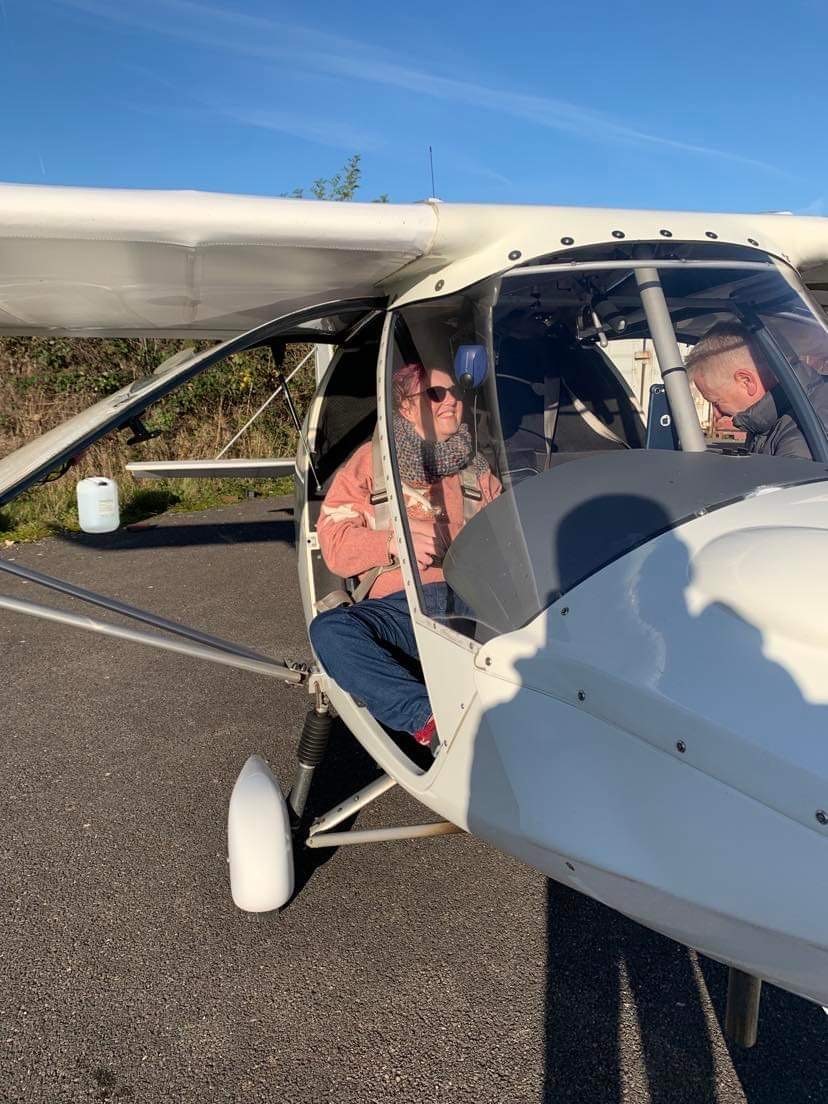 Toni finally takes to the air with support from the county council