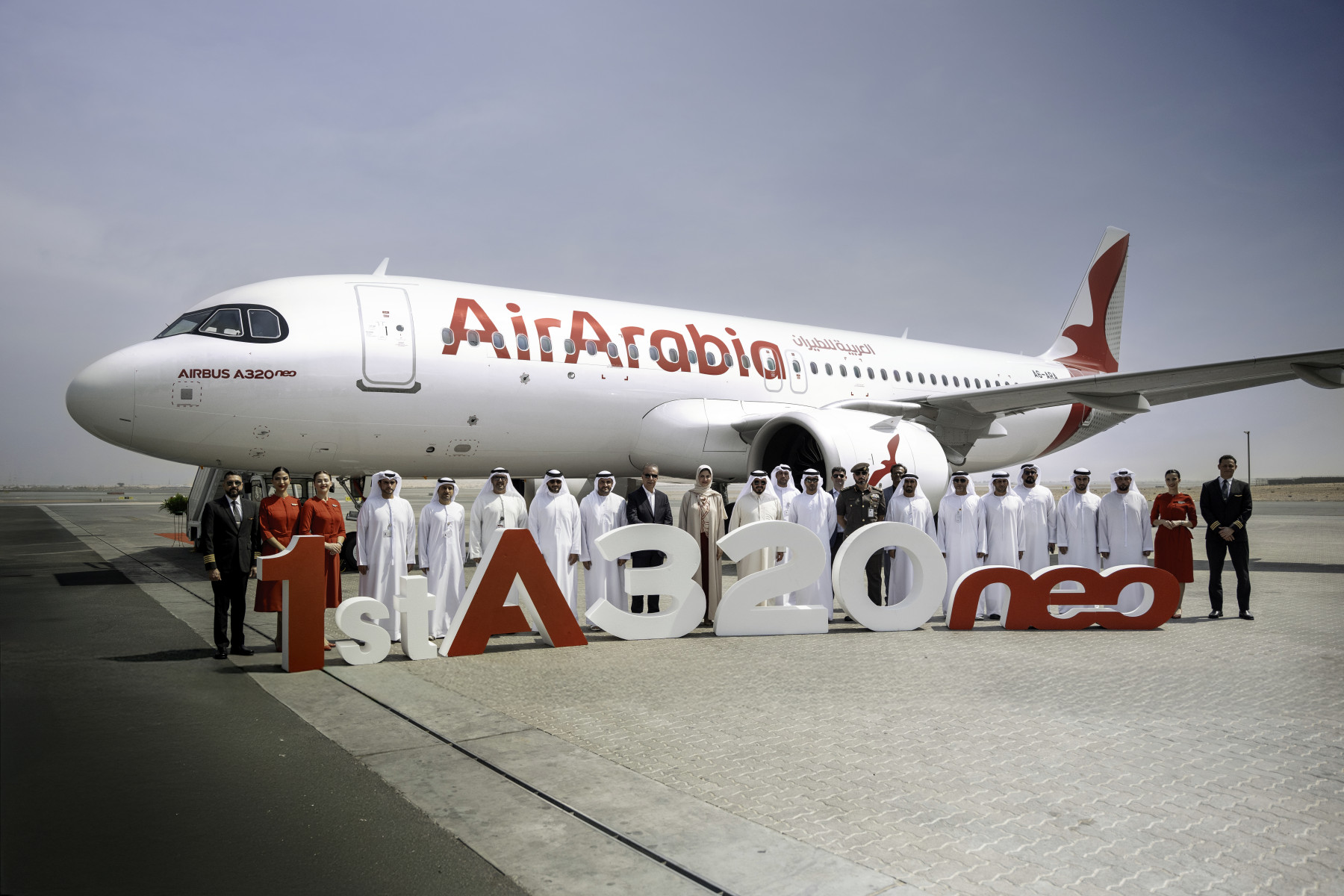 Air Arabia welcomes its first Airbus A320neo aircraft