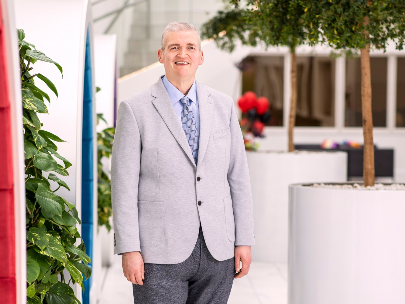Slimmer reaches his half century after losing half his body weight
