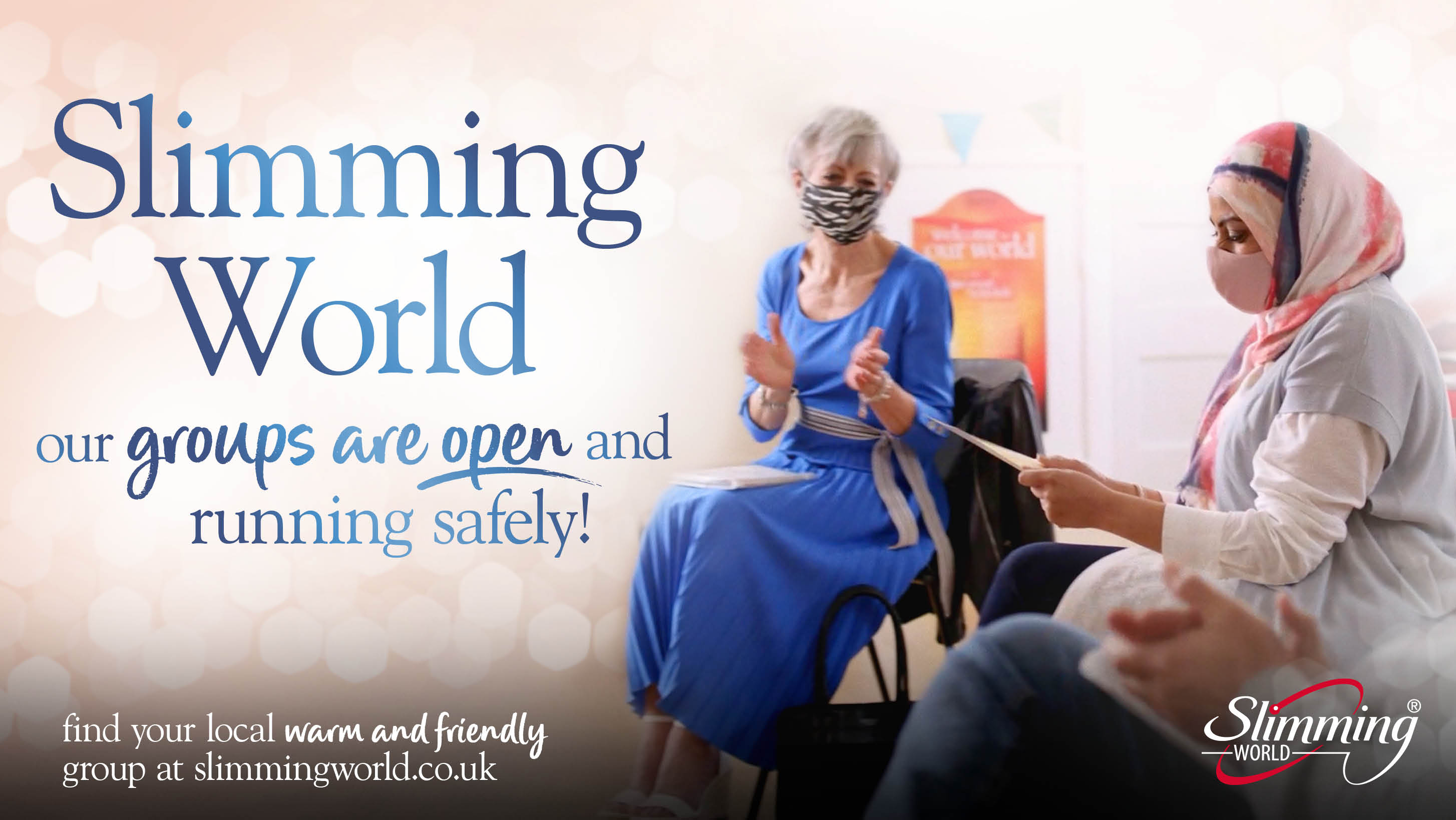 A warm welcome awaits you at Slimming World groups