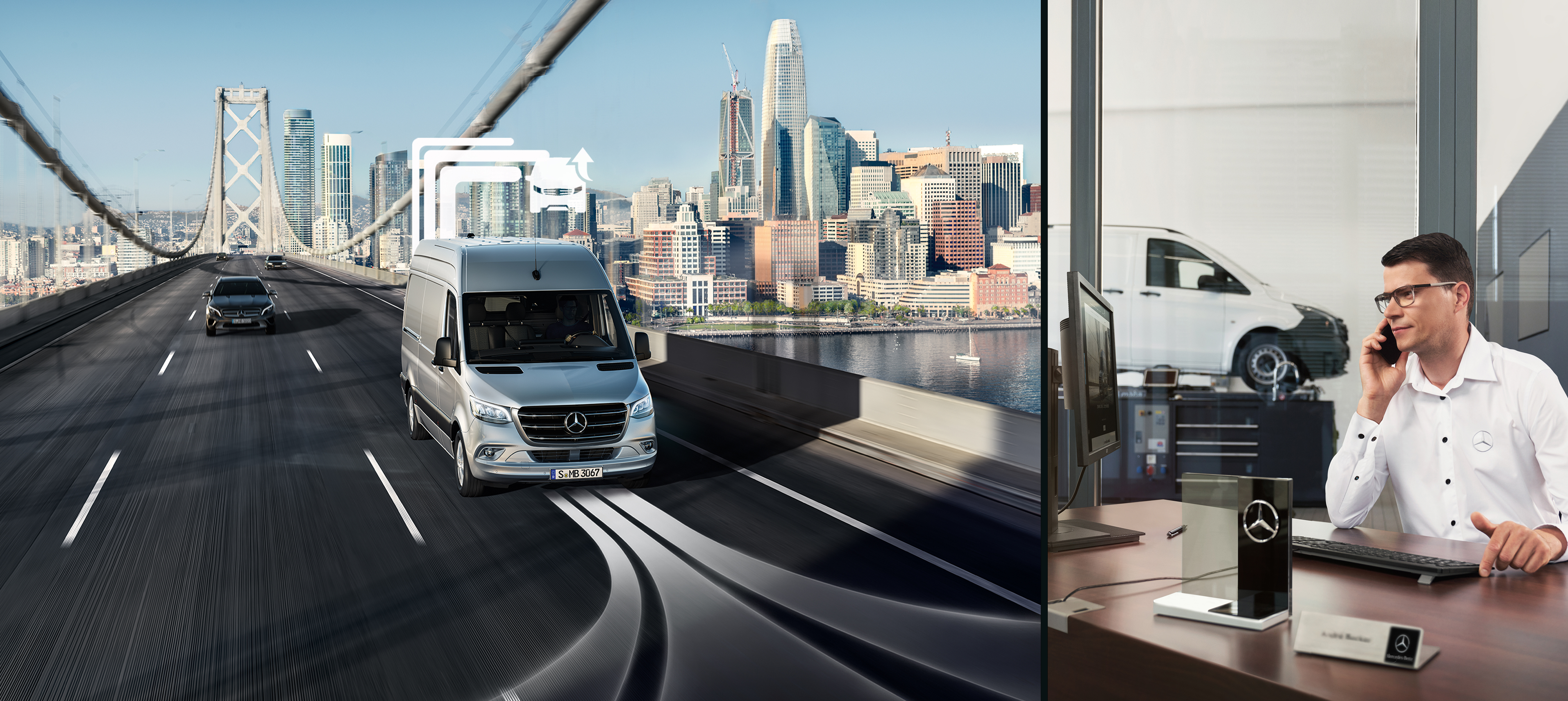 Digitale Mercedes-Benz Fleet Pilot en Van Uptime Monitor diensten maken ...