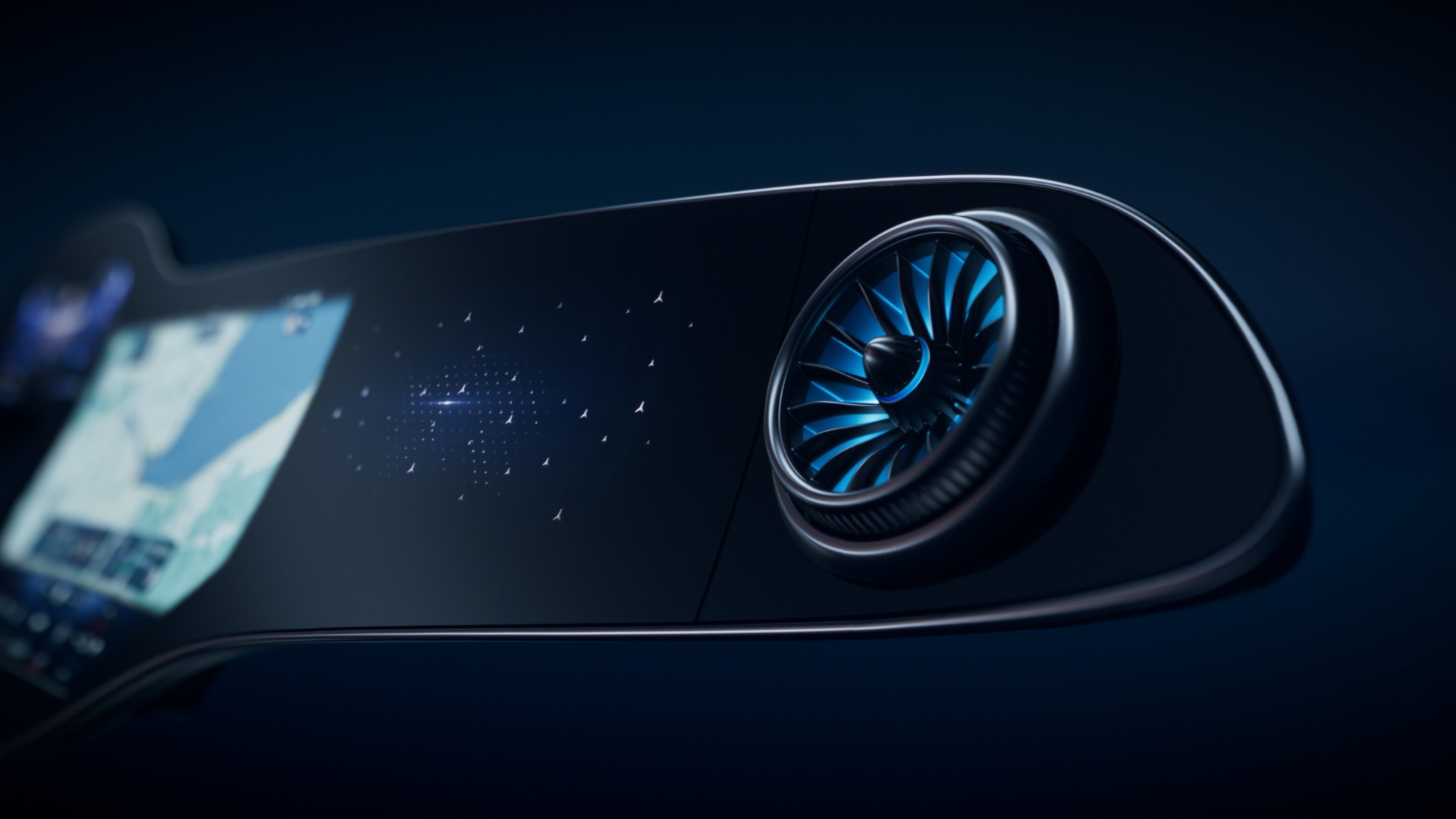 EQS met uniek MBUX Hyperscreen: de grote in-car bioscoop