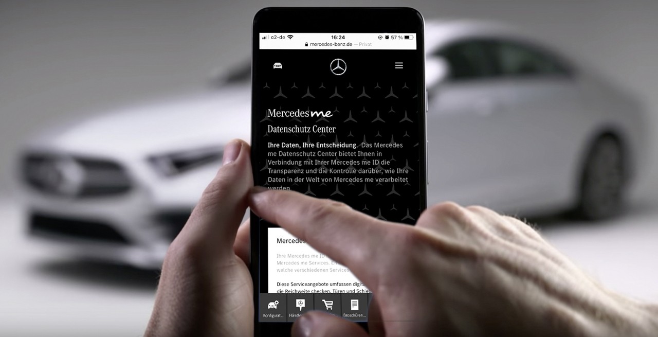 Alles in het oog: het nieuwe Mercedes me Privacy Center