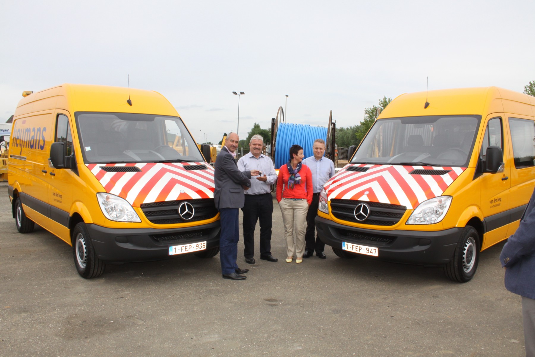 Heijmans Infra – Van den Berg adopte le Mercedes-Benz Sprinter