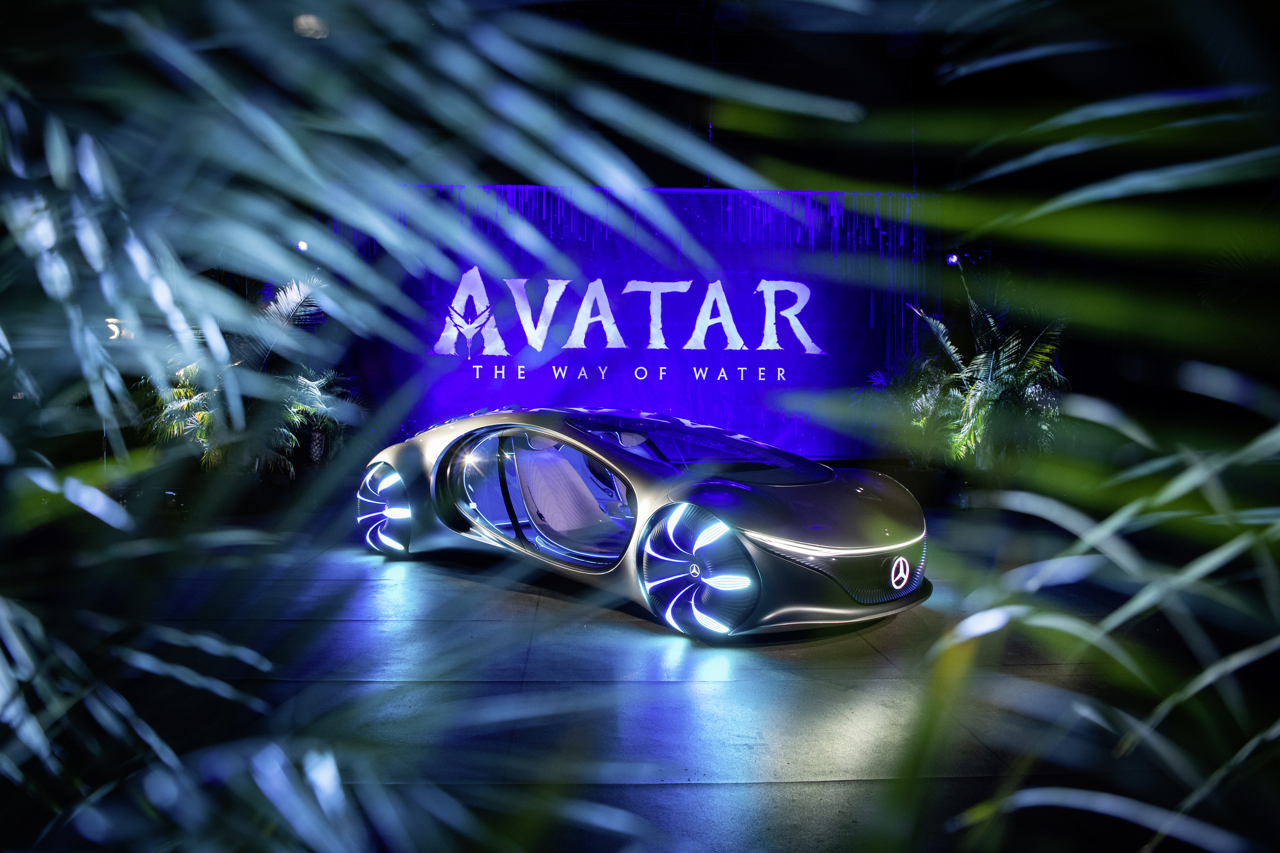 Mercedes-Benz collabore avec Avatar : La voie de l'eau des 20th Century ...