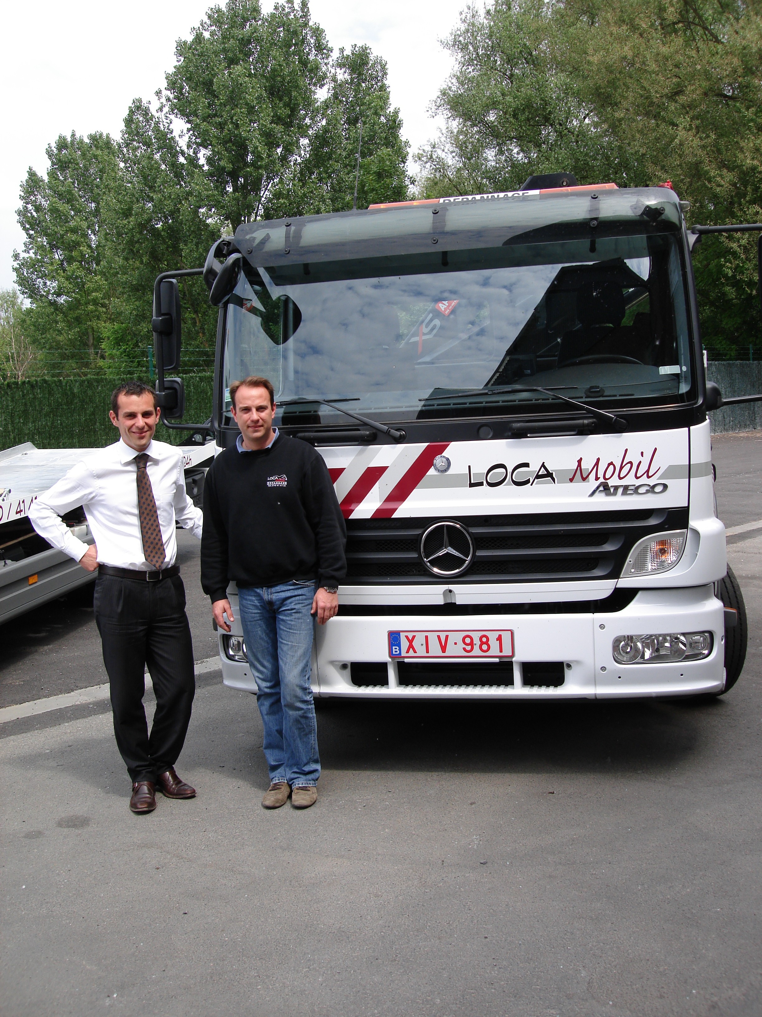 La SPRL LOCA-MOBIL fait confiance aux services de Mercedes-Benz