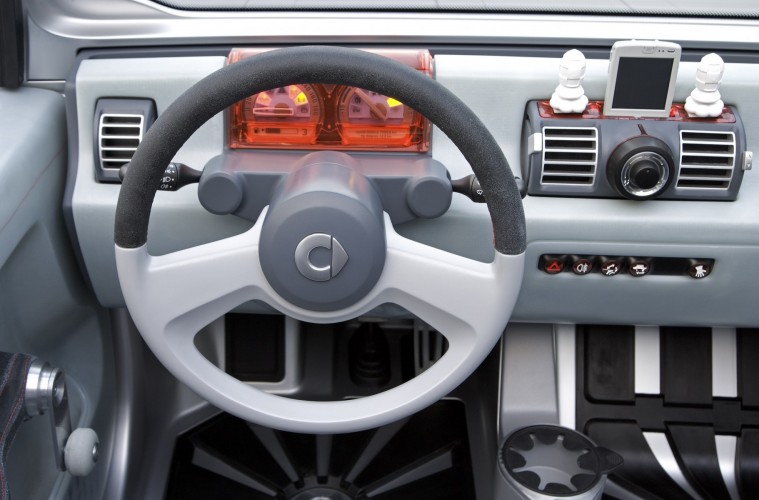 conceptwagen smart crosstown:Hybride studie in een unieke verpakking