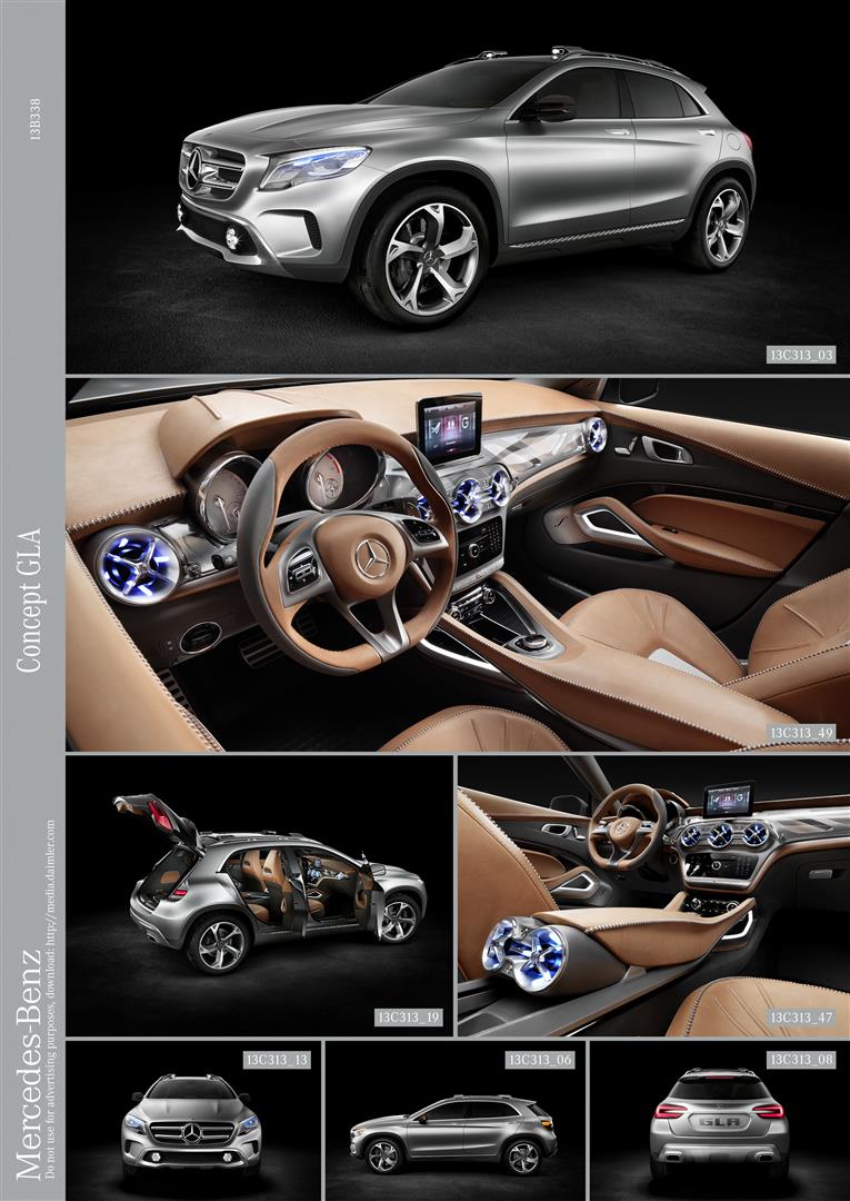 Le Concept GLA de Mercedes-Benz