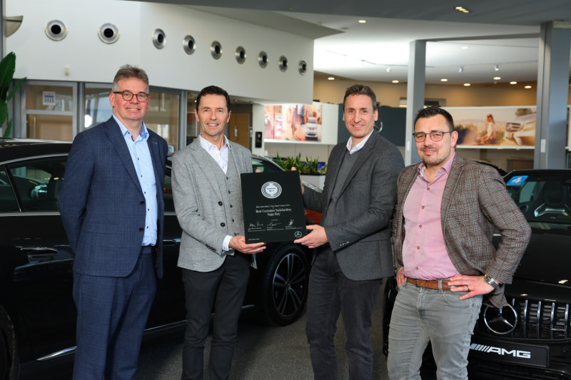 Groep Ghistelinck beste Mercedes-Benz personenwagendealer van België