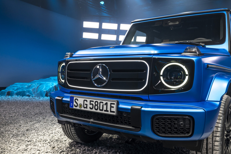 De GELÄNDEWAGEN: nieuwe Mercedes-Benz G 580 met EQ-technologie beschikt ...