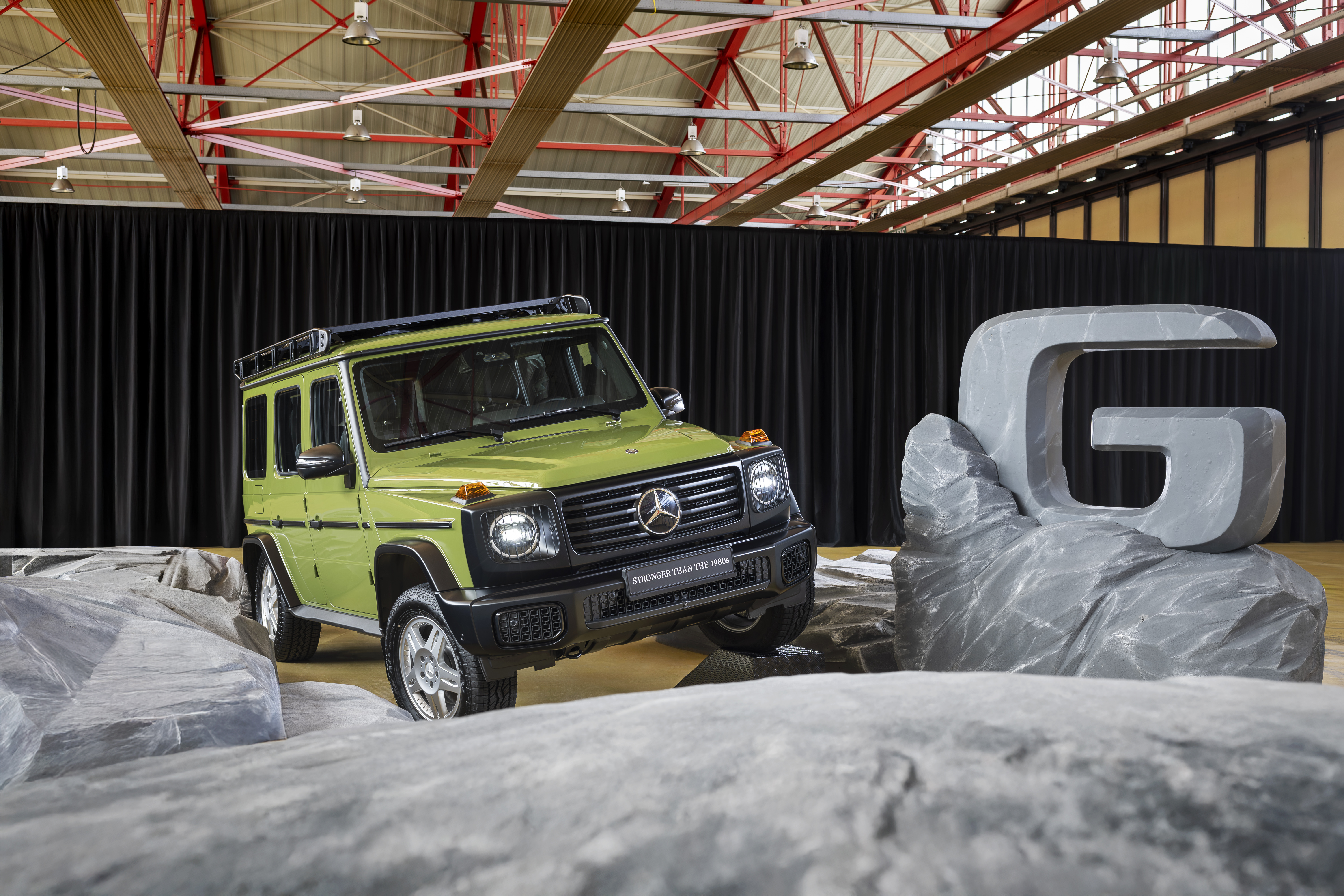 Exclusif : la Mercedes-Benz Classe G EDITION STRONGER THAN THE 1980 ...