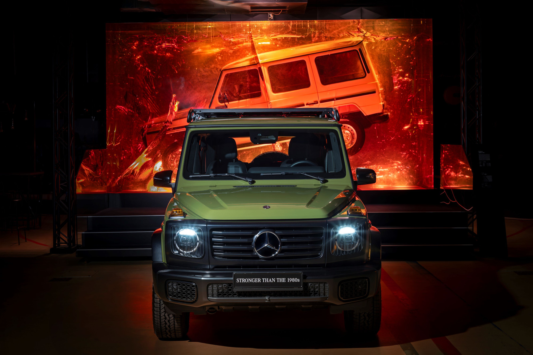 Exclusif : la Mercedes-Benz Classe G EDITION STRONGER THAN THE 1980 ...