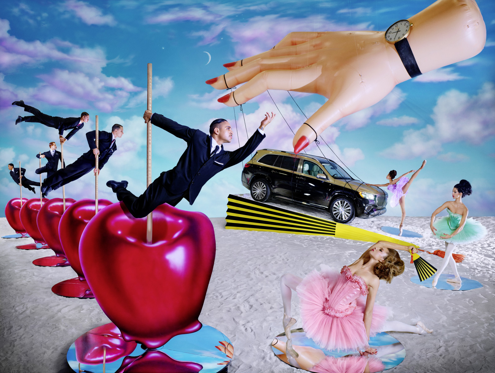 David LaChapelle werkt opnieuw samen met Mercedes-Maybach om iconisch ...