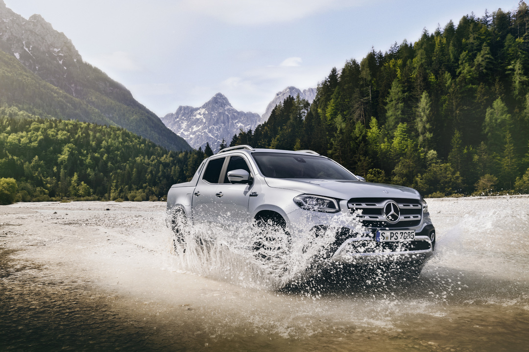 X-Klasse met V6-motor en permanente vierwielaandrijving: performance ...