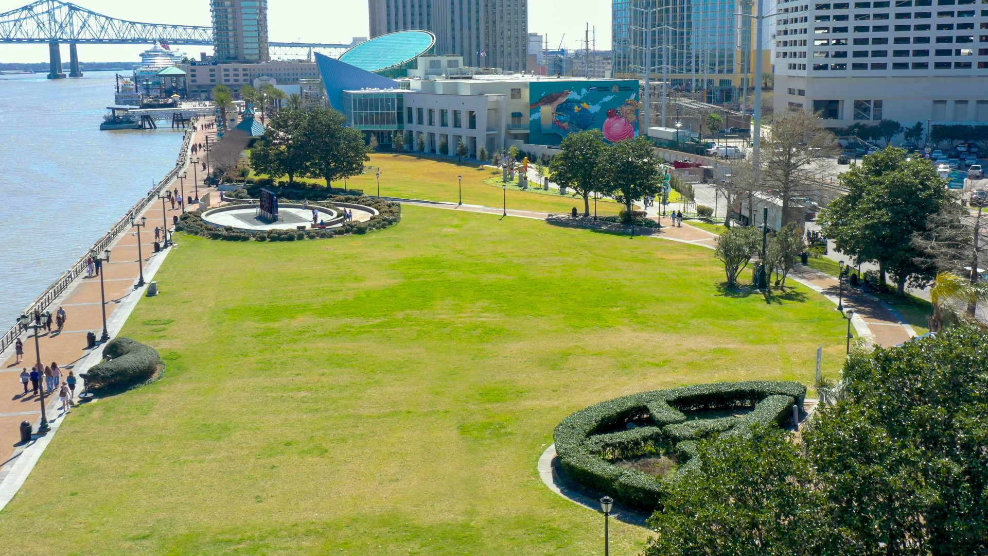 Woldenberg Park Nominated as One of Nation's Best Riverwalks