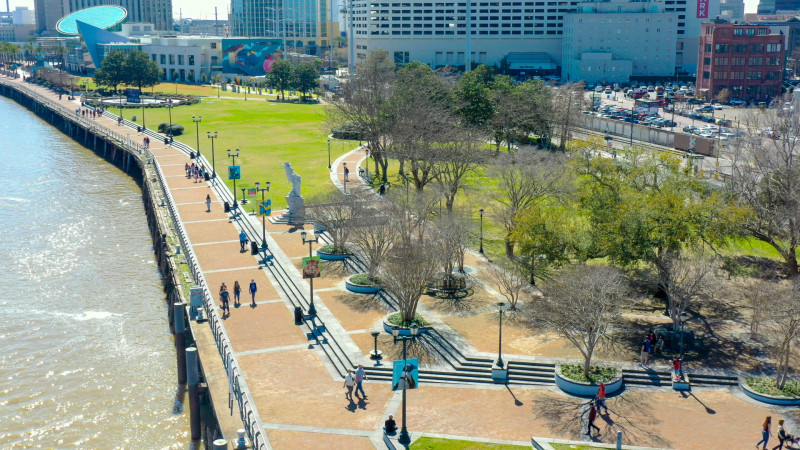 Woldenberg Park Nominated as One of Nation's Best Riverwalks