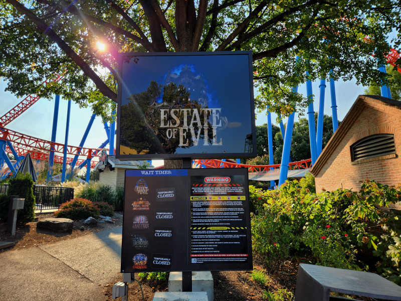 Behind the Haunt of Estate of Evil at Hersheypark