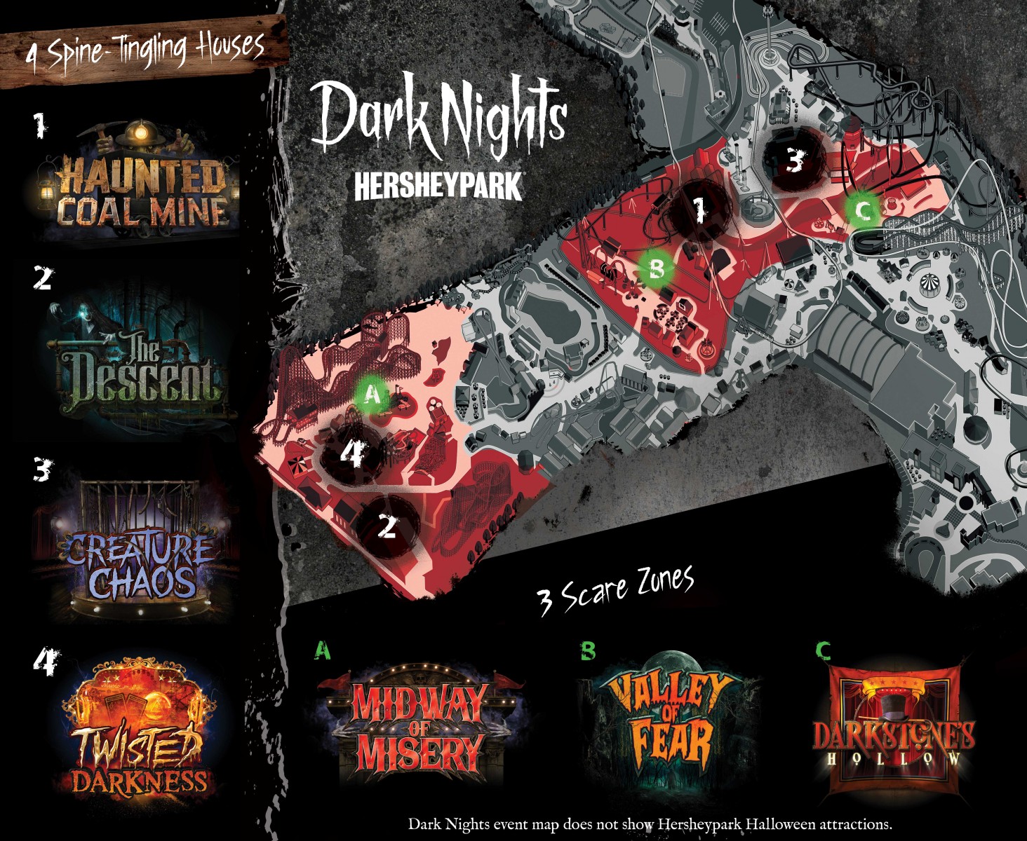 Dark Nights Behind the Haunt: Creature Chaos