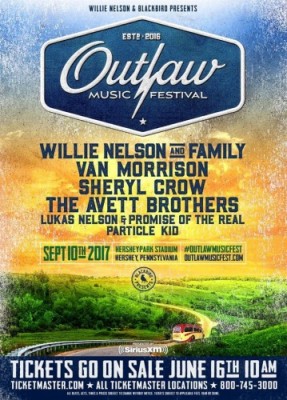 Outlaw Music Festival Coming to Hersheypark Stadium