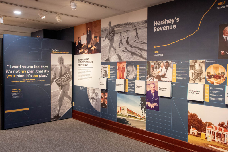The Hershey Story Opens "The Story of Bill Dearden" Exhibit