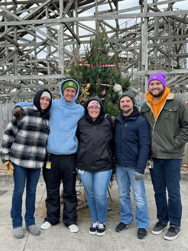 HE&R Team Members and Community Partners Decorate TREEville