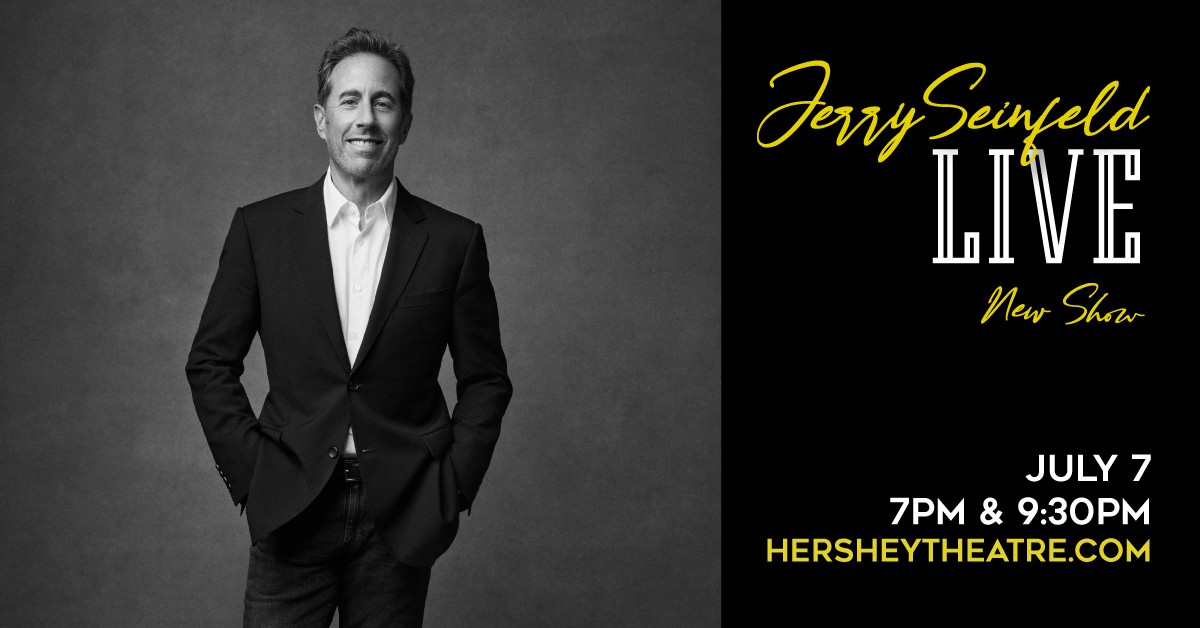 Jerry Seinfeld at Hershey Theatre on July 7