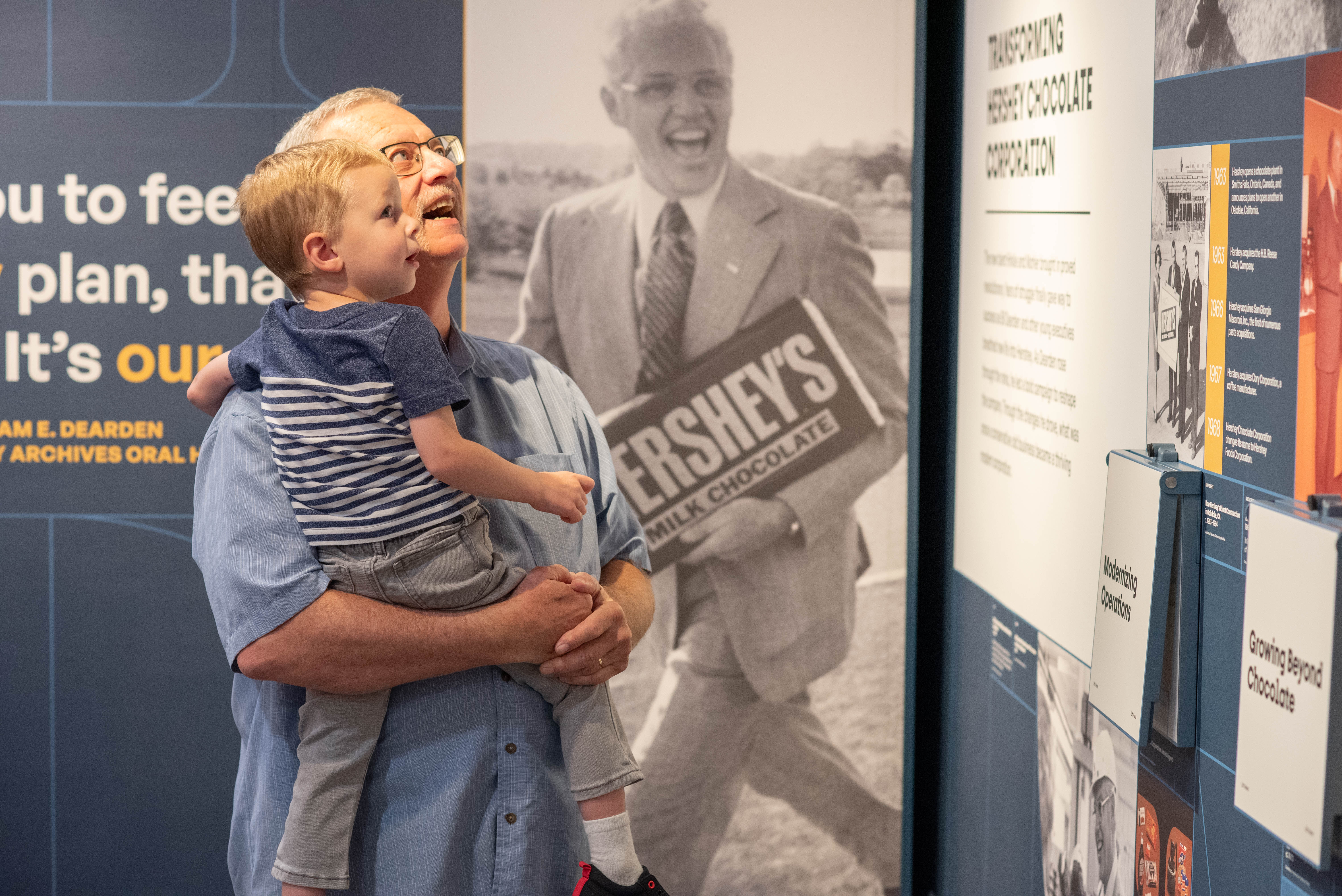 The Hershey Story Opens "The Story of Bill Dearden" Exhibit