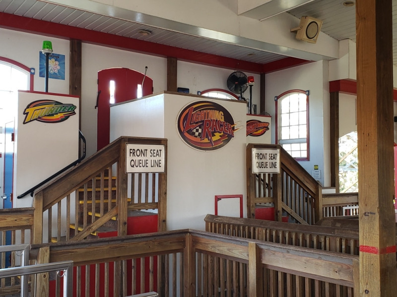 Lightning Racer Coaster Winter Maintenance at Hersheypark